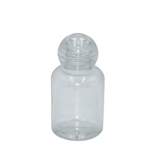 45ml Hospitality Clear PVC Boston Round Bottle & Screw Cap - Contour ...